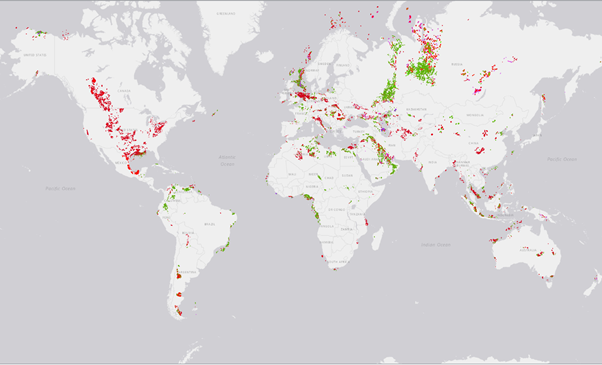 MapStand Datasets - Oil and Gas